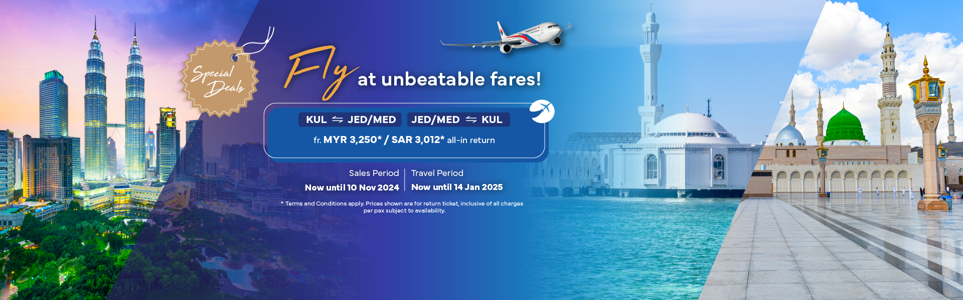 Amal Oct 2024 Deals | Amal by Malaysia Airlines