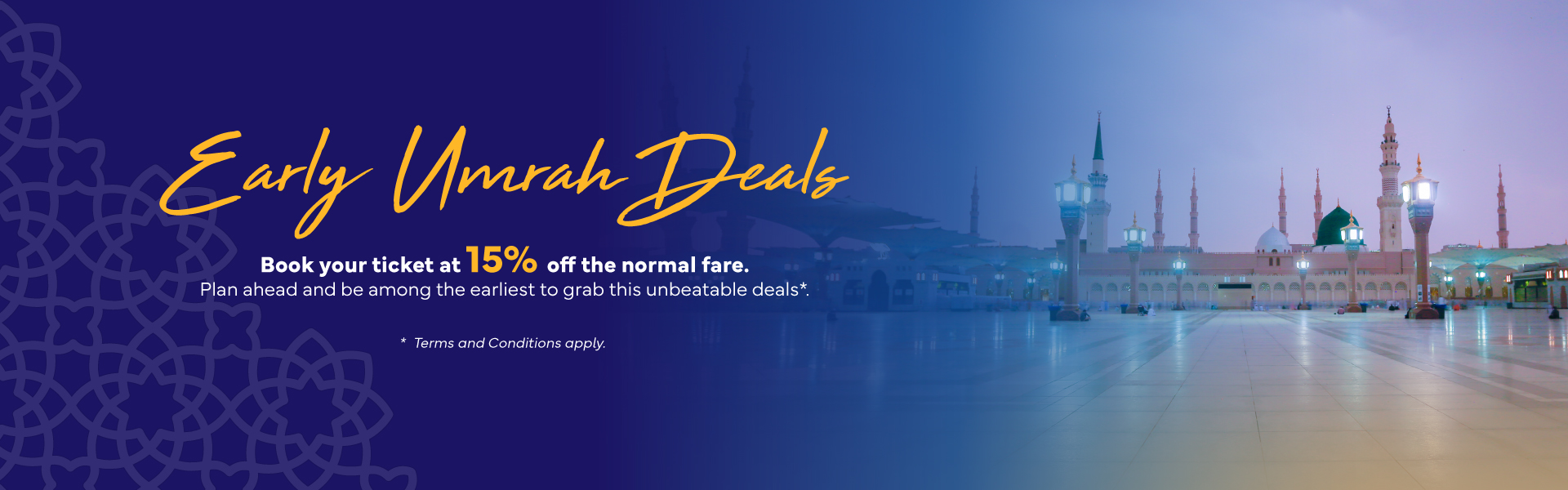 Amal by Malaysia Airlines | Book Direct Umrah Flights with Us for the ...