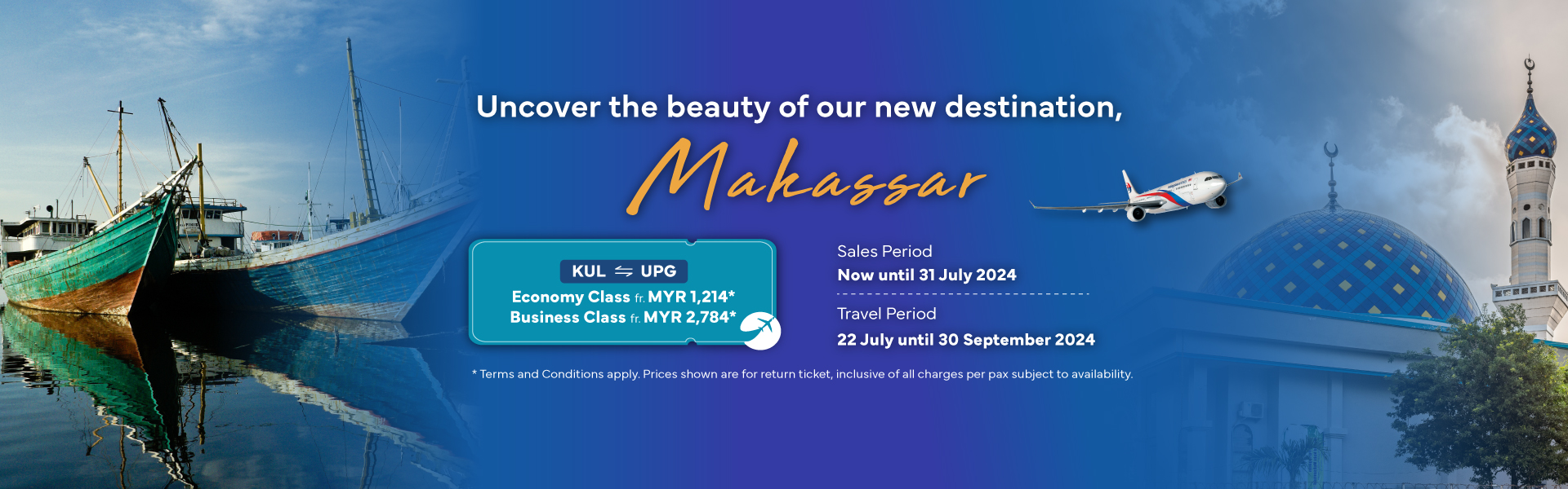 Amal by Malaysia Airlines | Book Direct Umrah Flights with Us for the ...